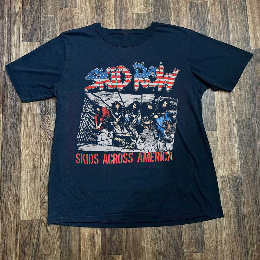 Skid Row Skids Across America T Shirt Full Size S-4XL - Walmart.com