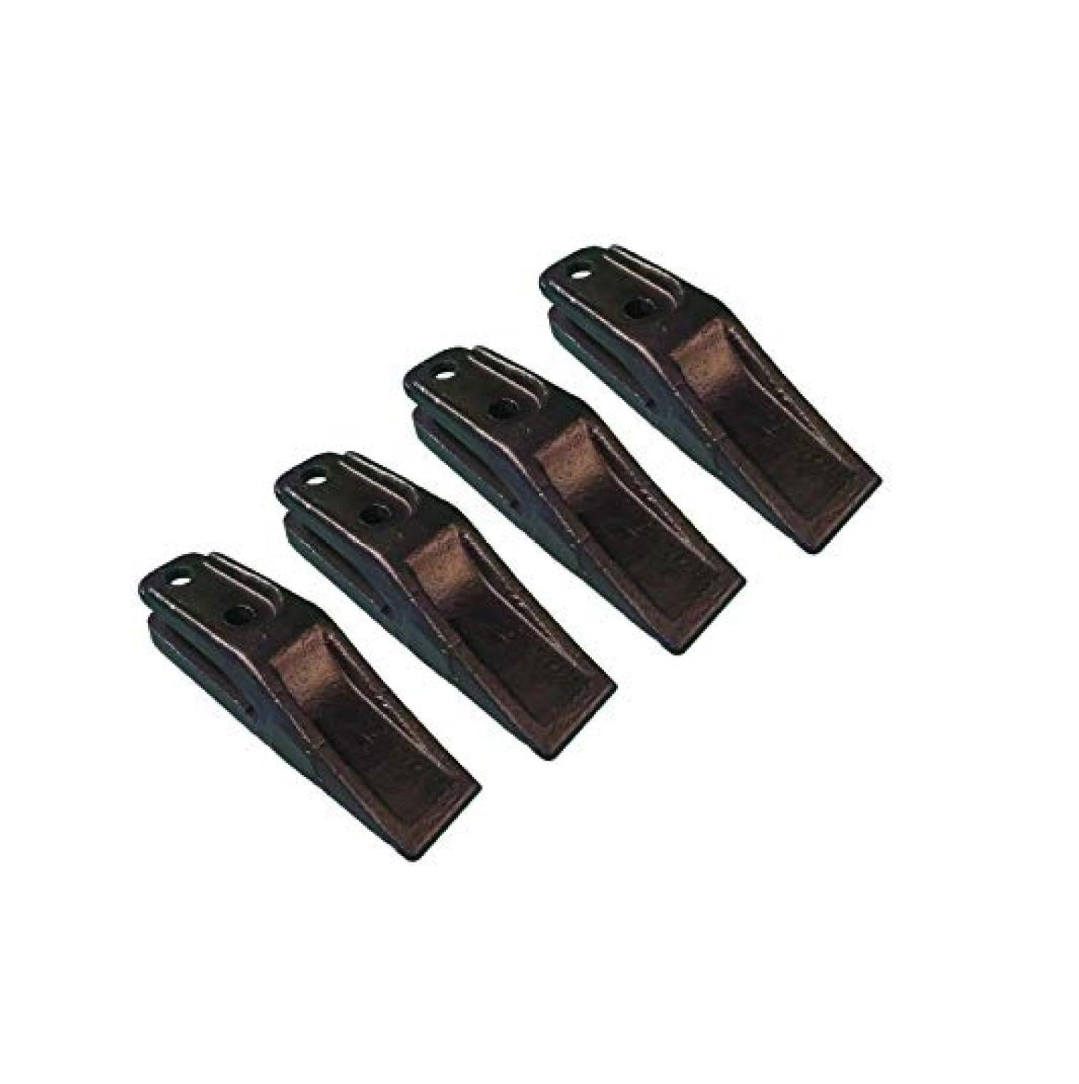 Skid Steer Uni-Teeth, 4 Pack Mini Excavator Bucket Teeth with 1 3/4 ...