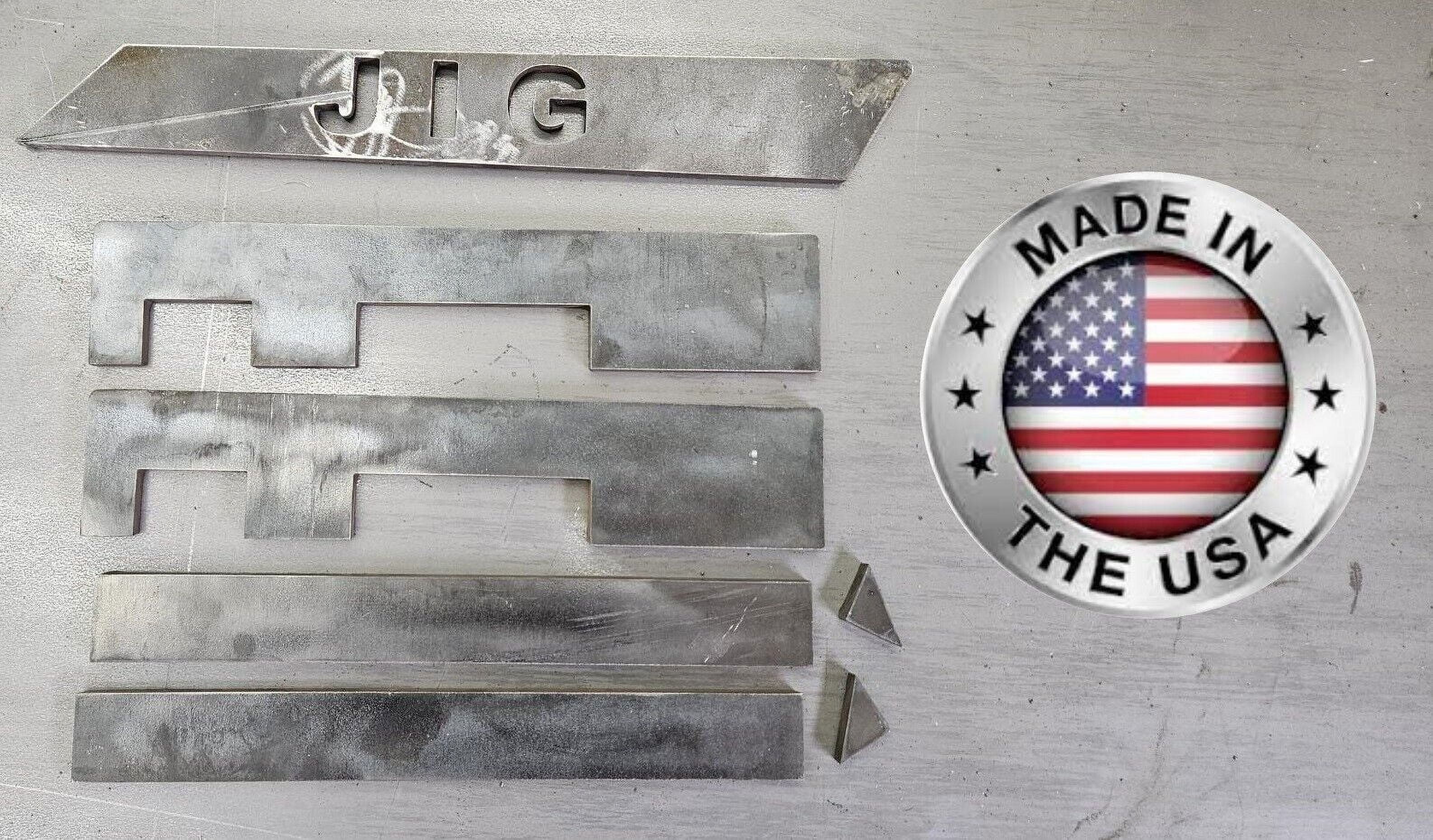 Skid loader quick tach top hooks and bottom latch plates with JIG MADE ...