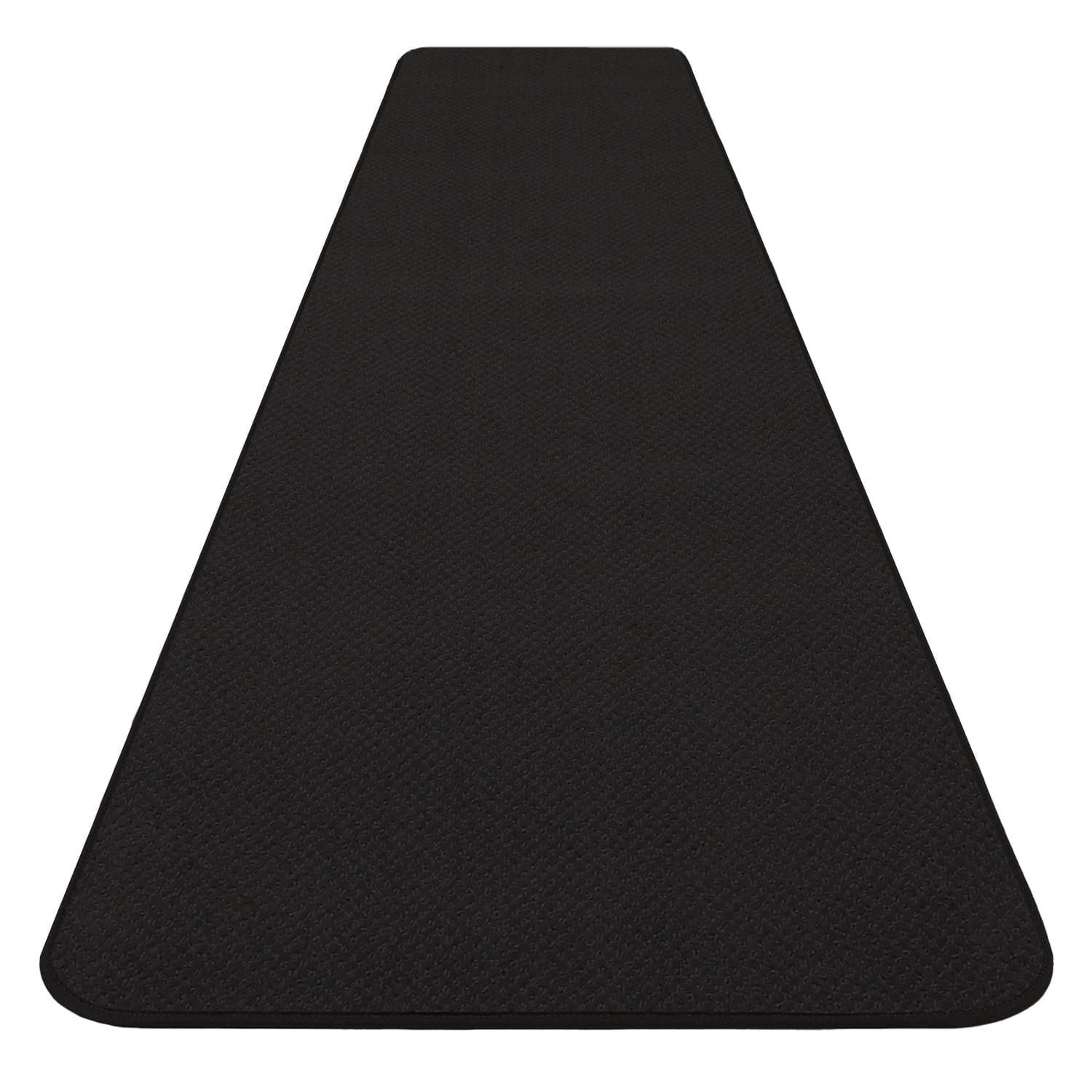 House, Home and More Skid-resistant Heavy Duty Entrance Rug - Black ...