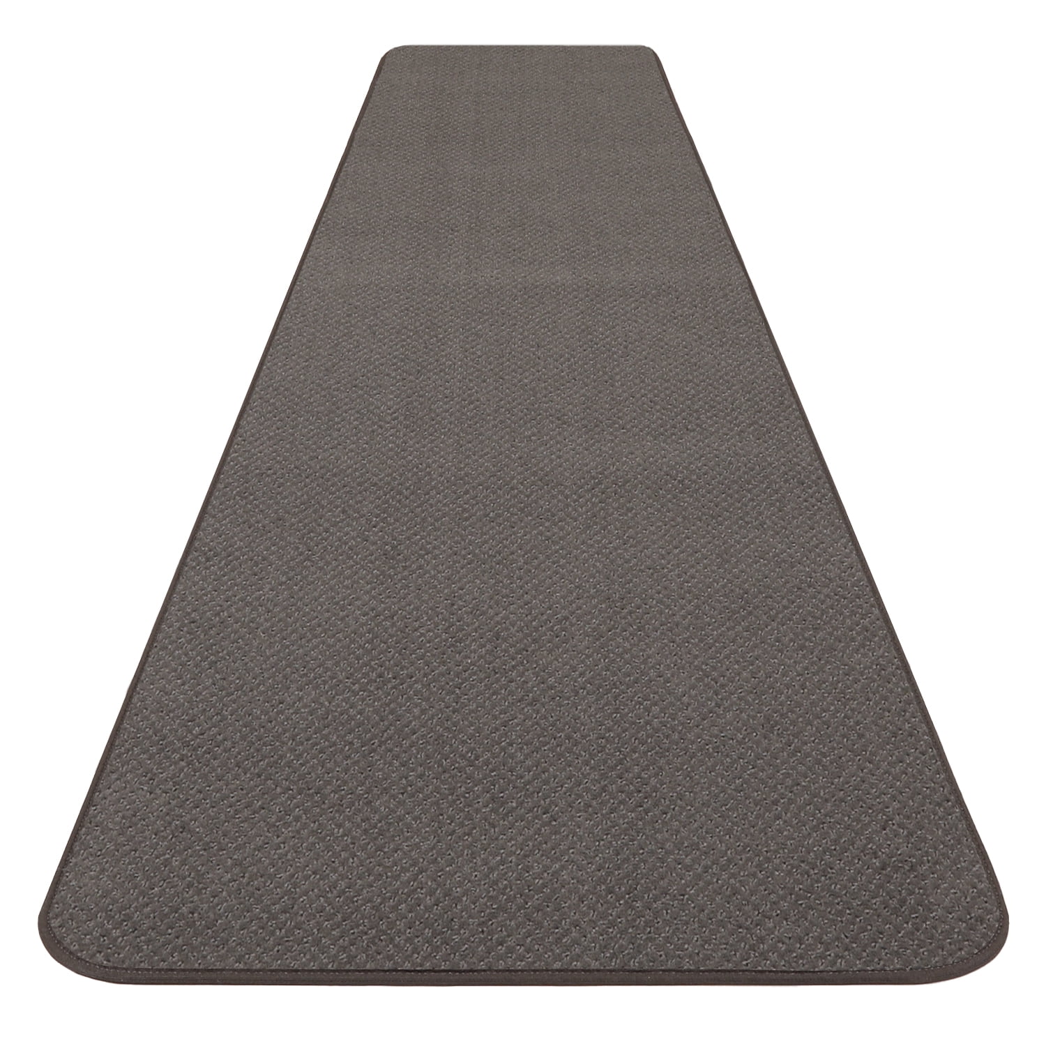 Skid-resistant Gray Carpet Runner - Indoor/Outdoor, 6 Ft. X 27 In ...