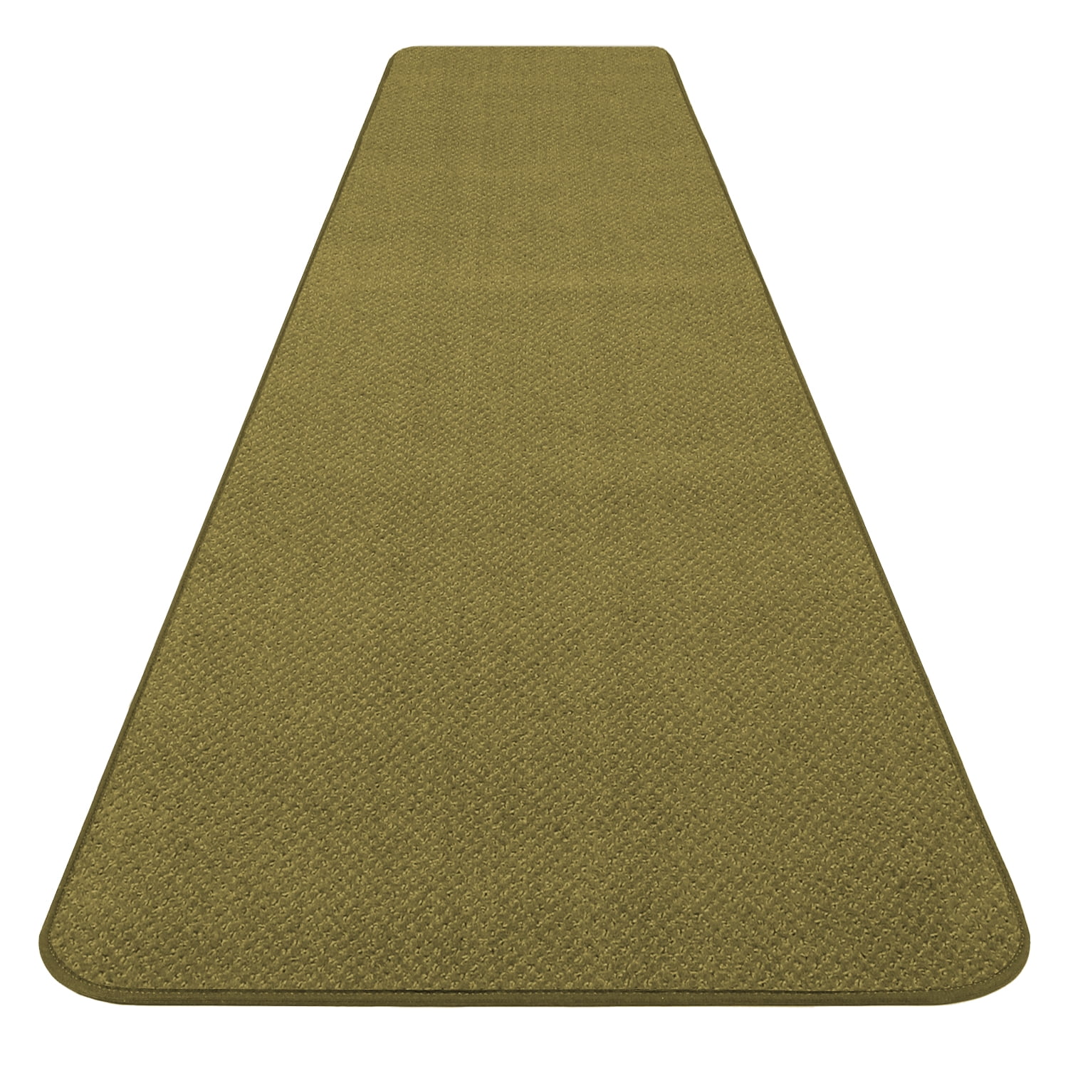 Skid-resistant Carpet Runner - Olive Green - 6 Ft. X 27 In. - Many ...