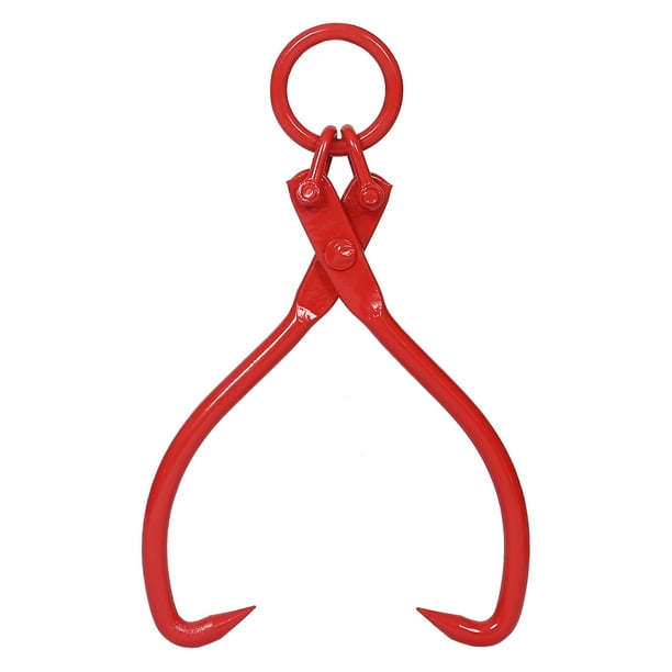 Skidding Tongs, 32-inch Log Grabber with Ring for Connecting with Chain ...