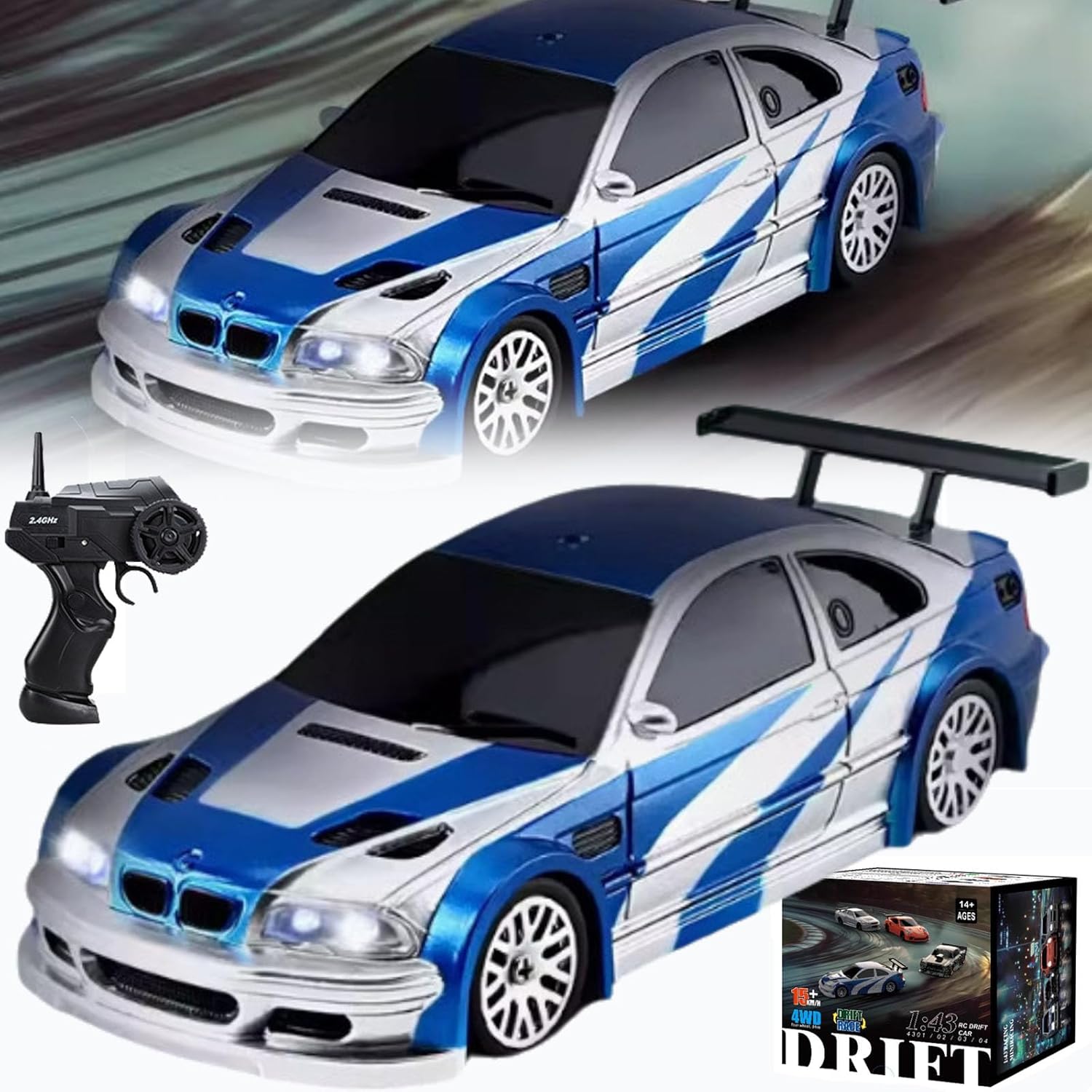 Skidmotors Rc Drift Vapor Car, 1/43 Skidmotors Tabletop Rc Drift Car, 1/16 Skid Motors Rc Drift ...