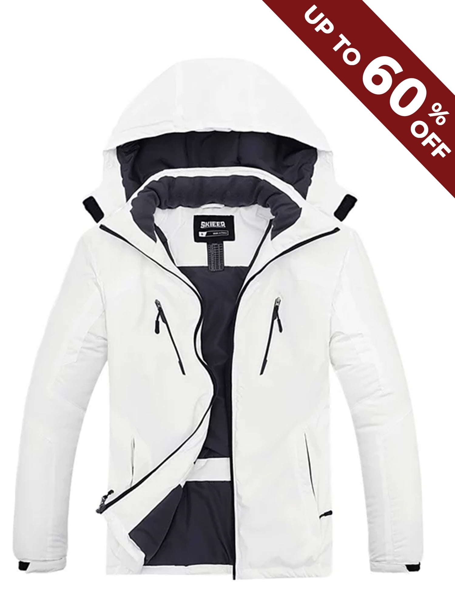 Skieer Men's Ski Jacket Outwear Softshell Windproof Snow Winter Coat ...