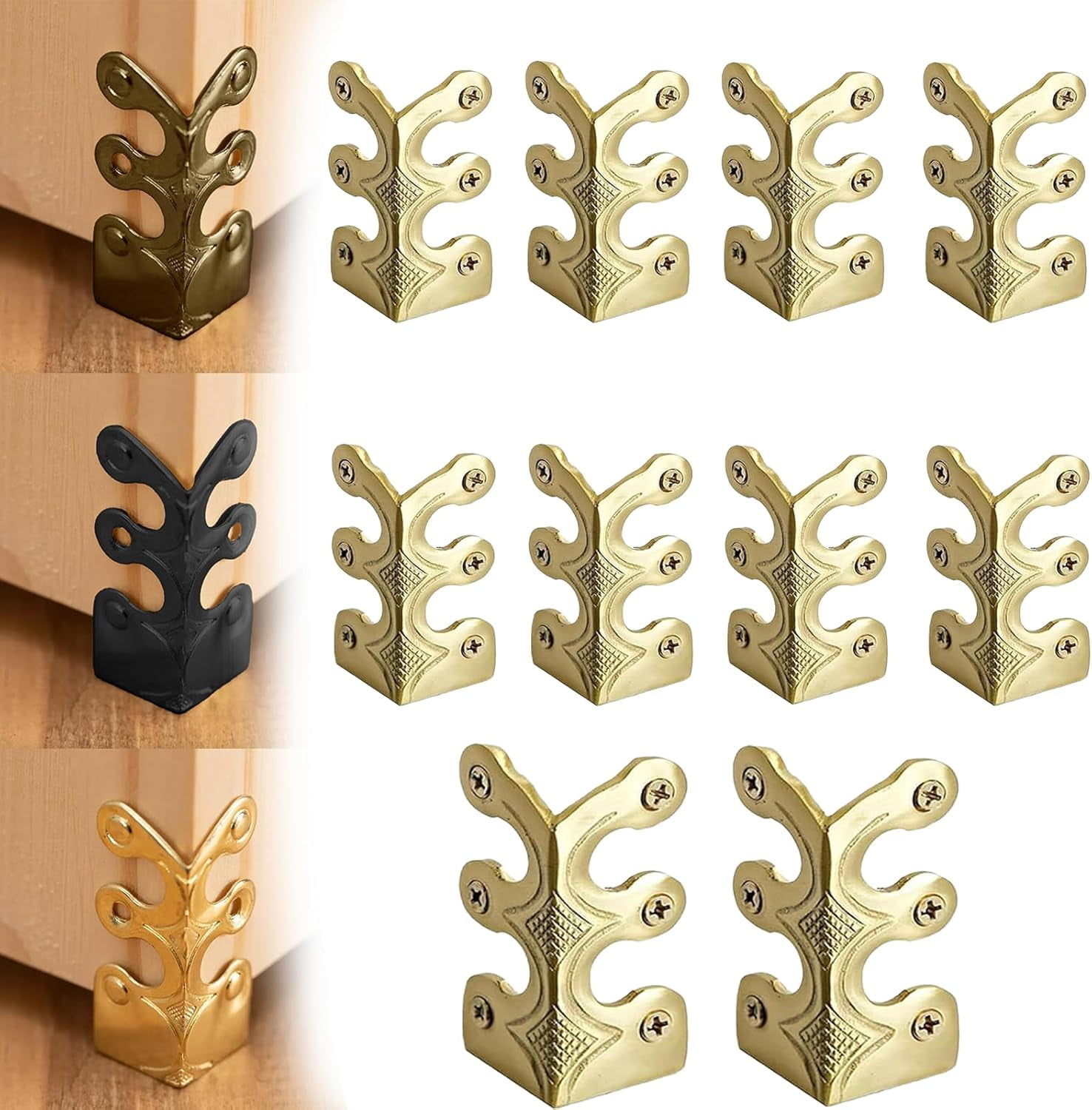 Skiffers Baseboard Corner Protectors, 4 Styles-Baseboard Corner ...