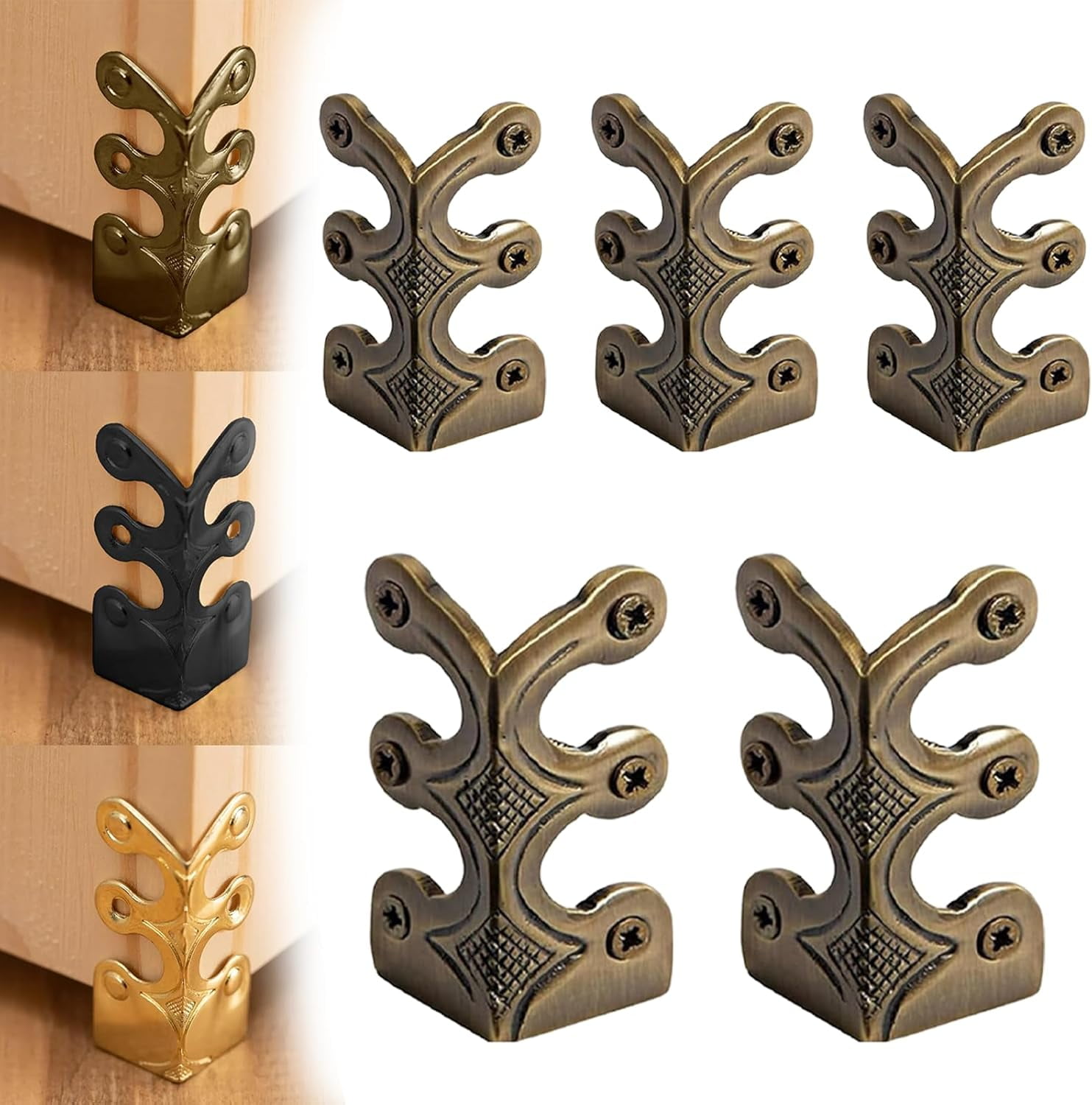 Skiffers Baseboard Corner Protectors, 4 Styles-Baseboard Corner ...