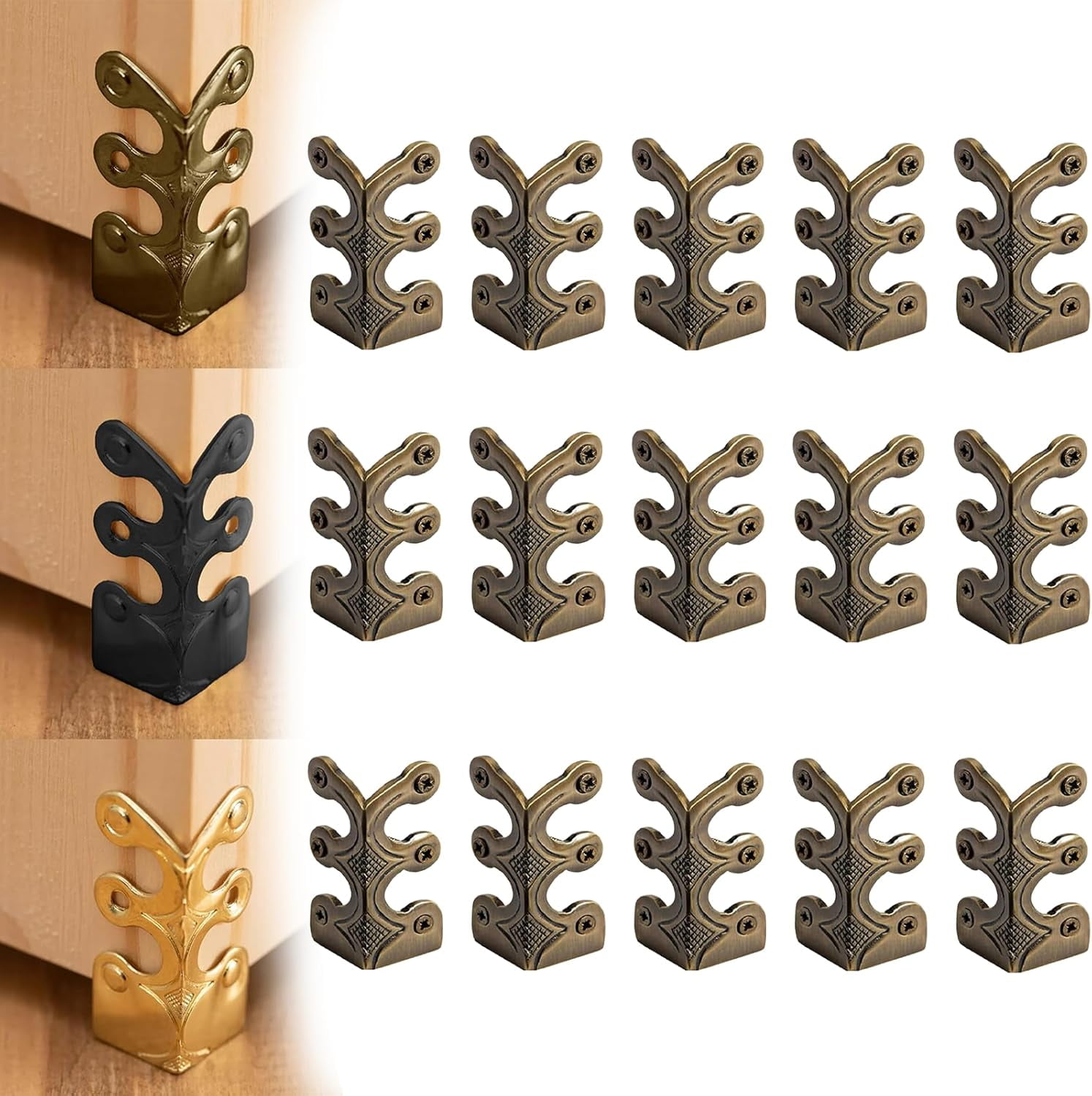 Skiffers Baseboard Corner Protectors, 4 Styles-Baseboard Corner ...