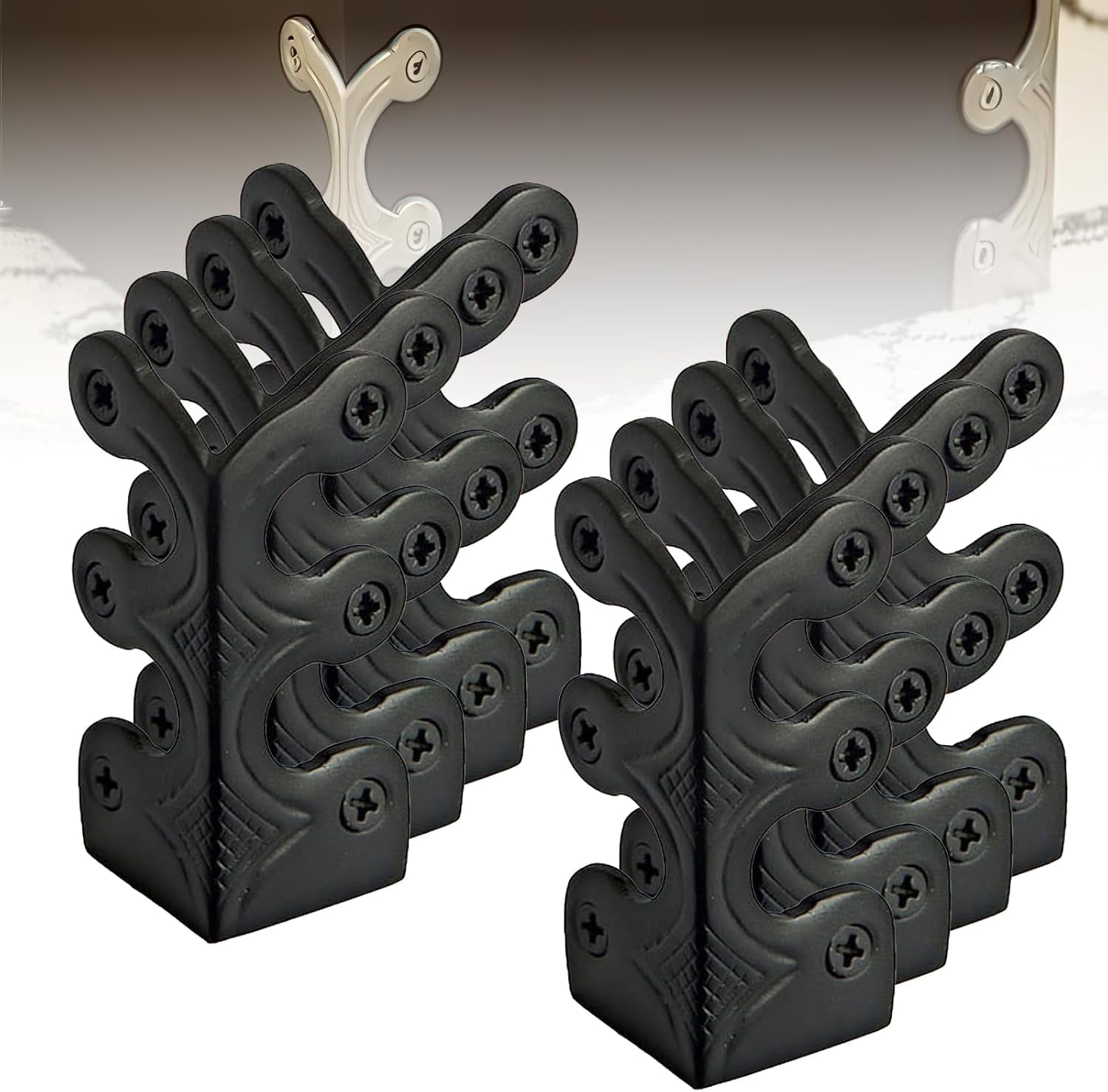 Skiffers Baseboard Corner Protectors, Brass & Metal Corner Protectors ...