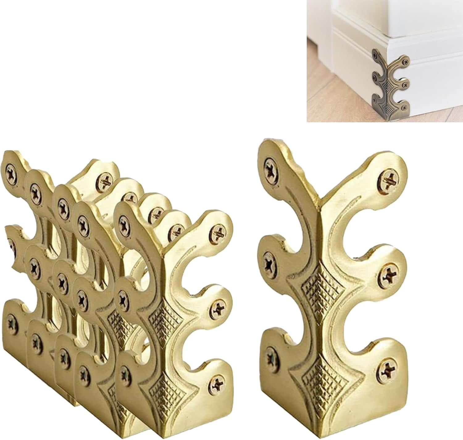 Skiffers Baseboard Corner Protectors, Skiffers Corner Protectors, Solid ...