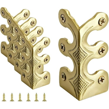 Skiffers Baseboard Corner Protectors, Solid Brass Skirting Board Corner ...