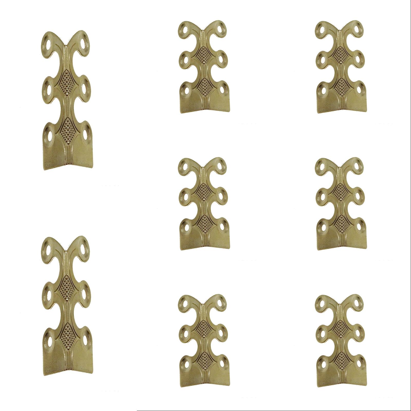 Skiffers Solid Brass Baseboard Corner Protectors – Vintage Metal ...