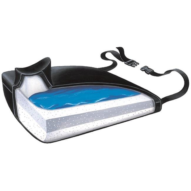 Skil-Care 751320 18 in. Slide-Guard Gel-Foam Vinyl Wedge Cushion, Soft ...