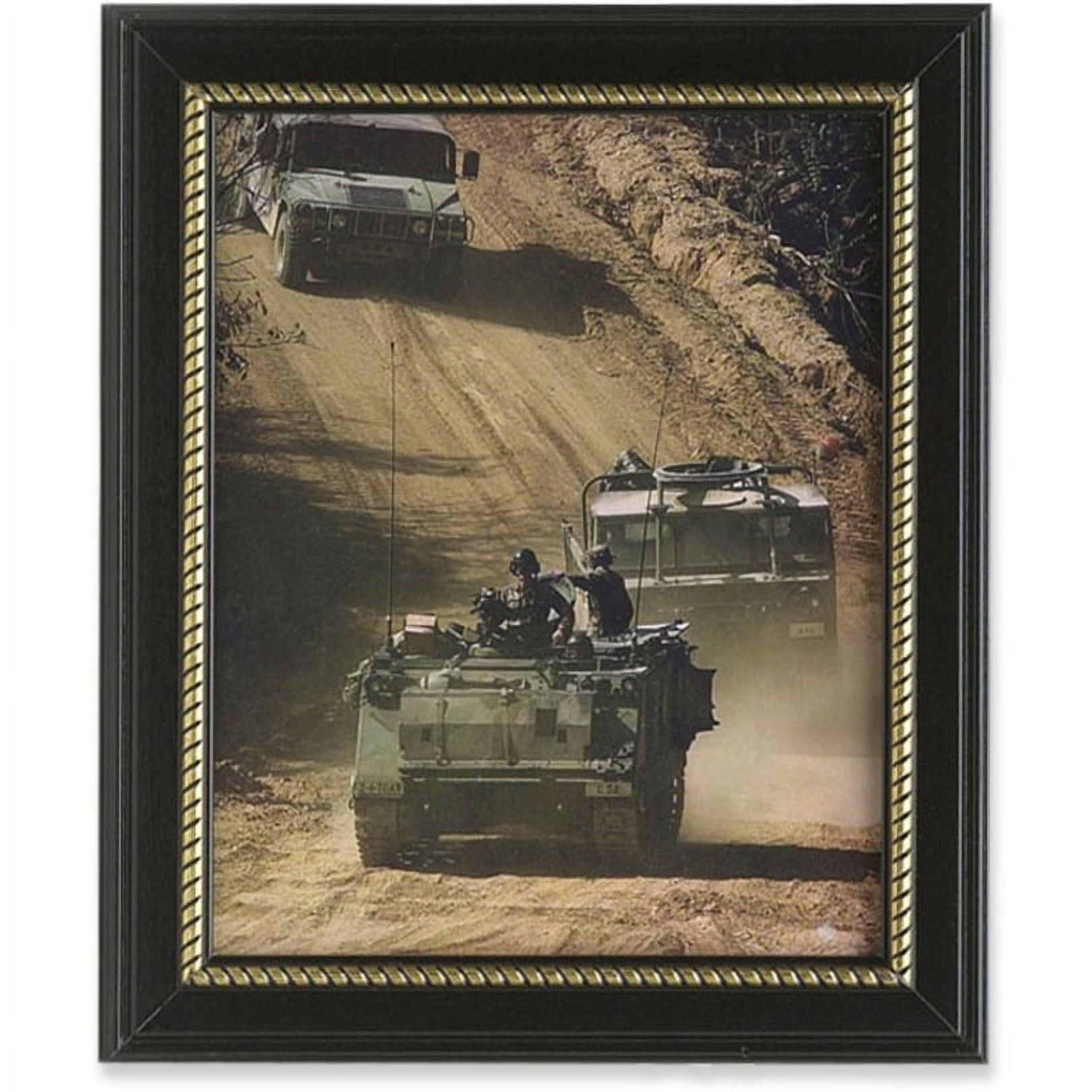 Skilcraft Picture Frame, Army, 8-1/2"x11", Black 4588210 - Walmart.com