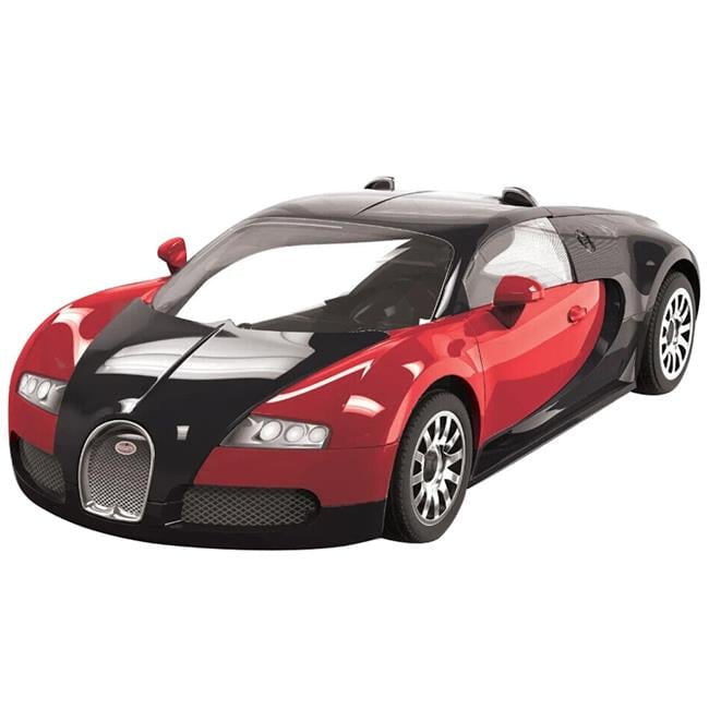 Skill 1 Bugatti Veyron Red & Black Snap Together Model Car Kit ...