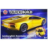 Skill 1 Model Kit Lamborghini Aventador LP 700-4 Yellow Snap Together ...