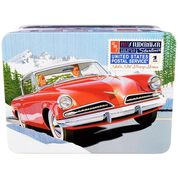 Skill 2 1953 Studebaker Starliner with United States Postal Service Tin ...