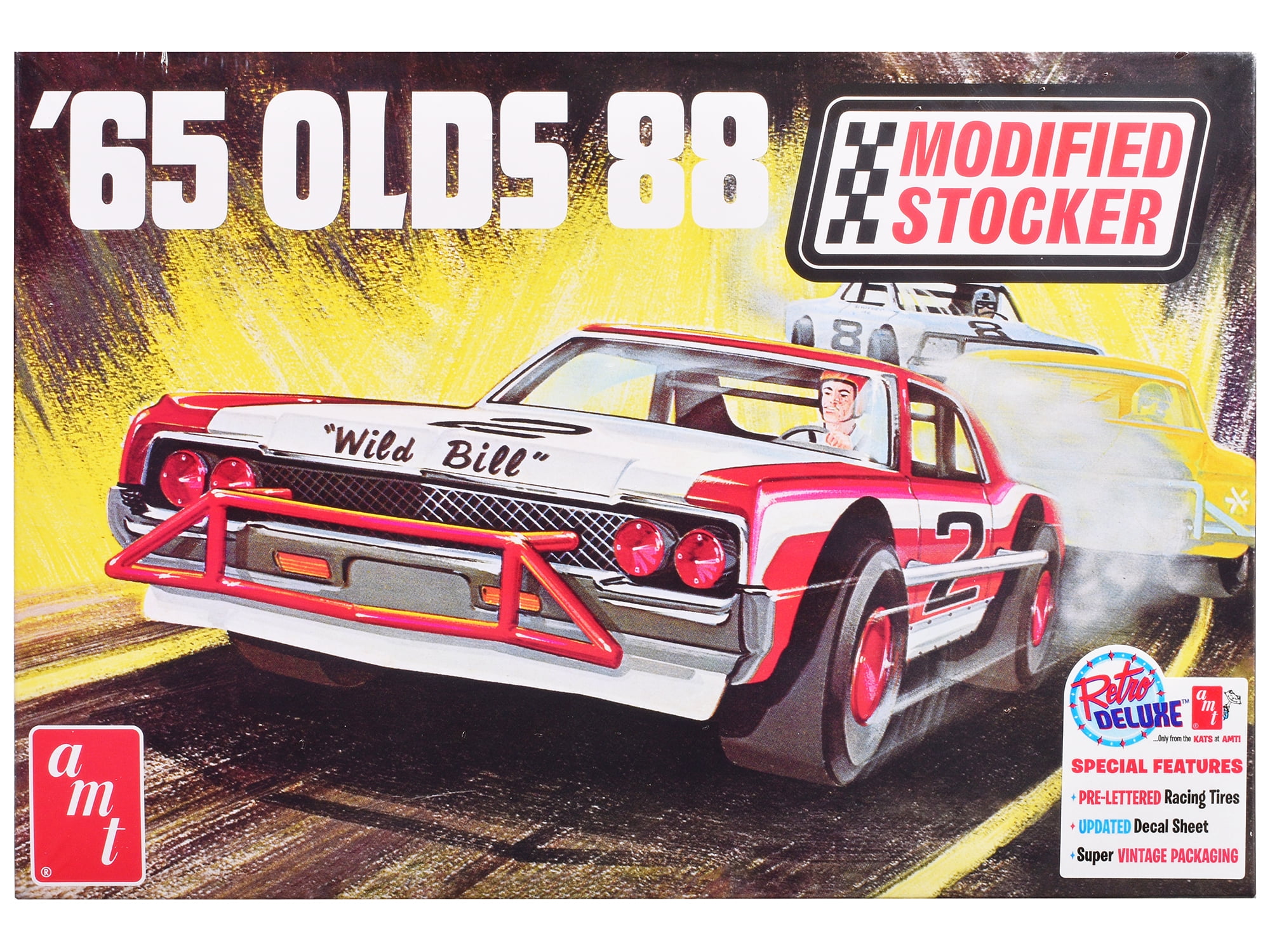 Skill 2 1965 Oldsmobile 88 "Modified Stocker" 1/25 Plastic Model Kit by ...