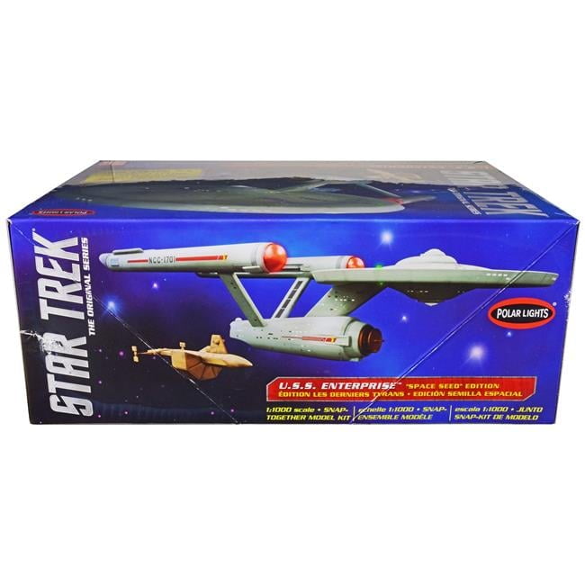 Skill 2 Model Kit - 1 by 1000 Scale Model for Star Trek USS Enterprise ...