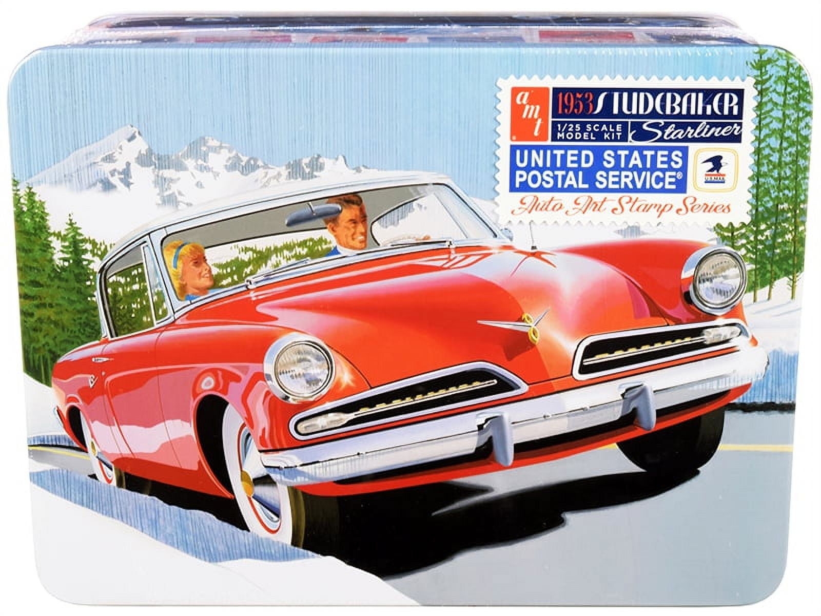 Skill 2 Model Kit 1953 Studebaker Starliner with "USPS" (United States ...