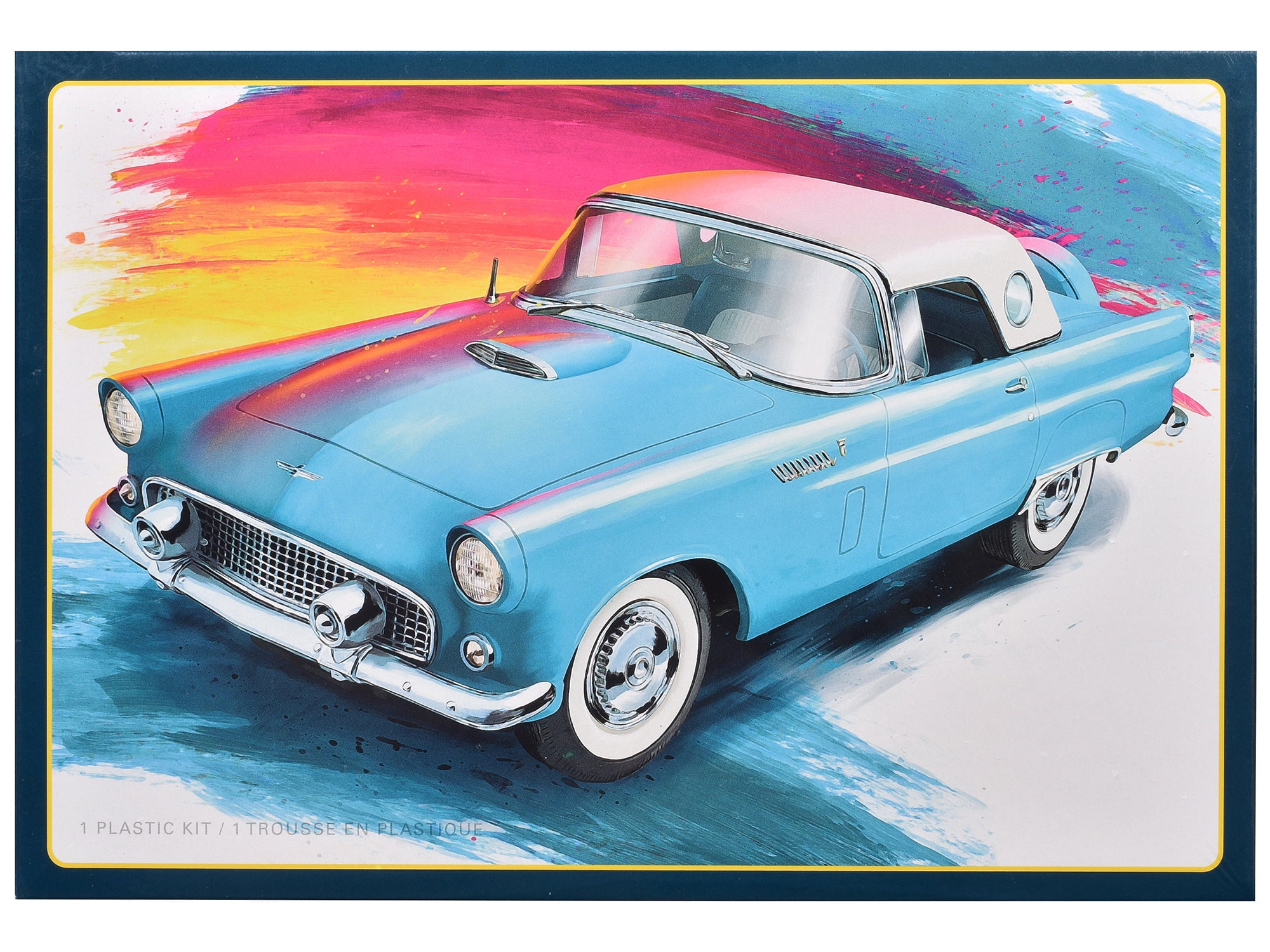 Skill 2 Model Kit 1956 Ford Thunderbird 1/25 Scale Model by AMT ...