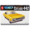 Skill 2 Model Kit 1967 Oldsmobile Cutlass 442 1/25 Scale Model by AMT ...