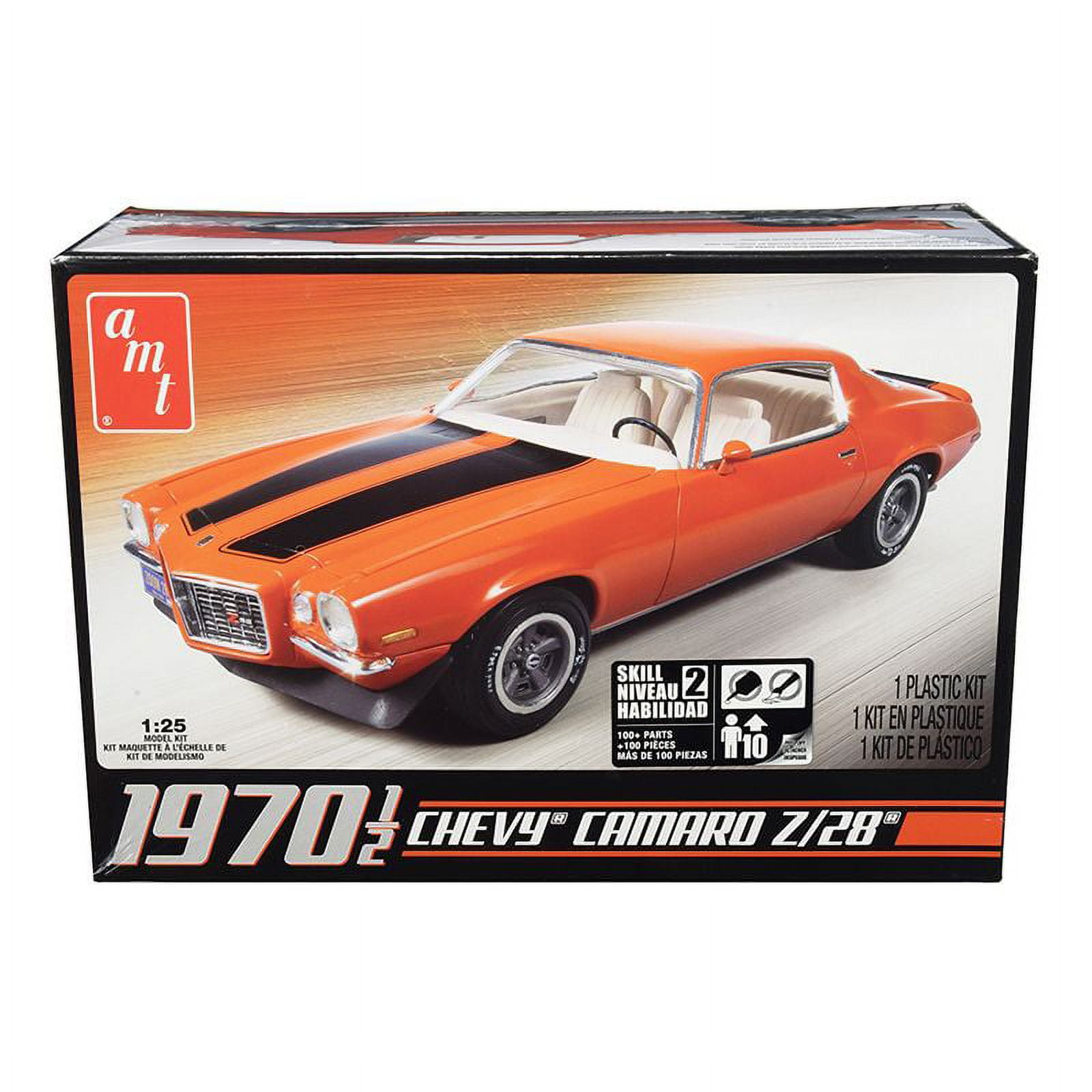 Skill 2 Model Kit 1970 1/2 Chevrolet Camaro Z/28 1/25 Scale Model by ...