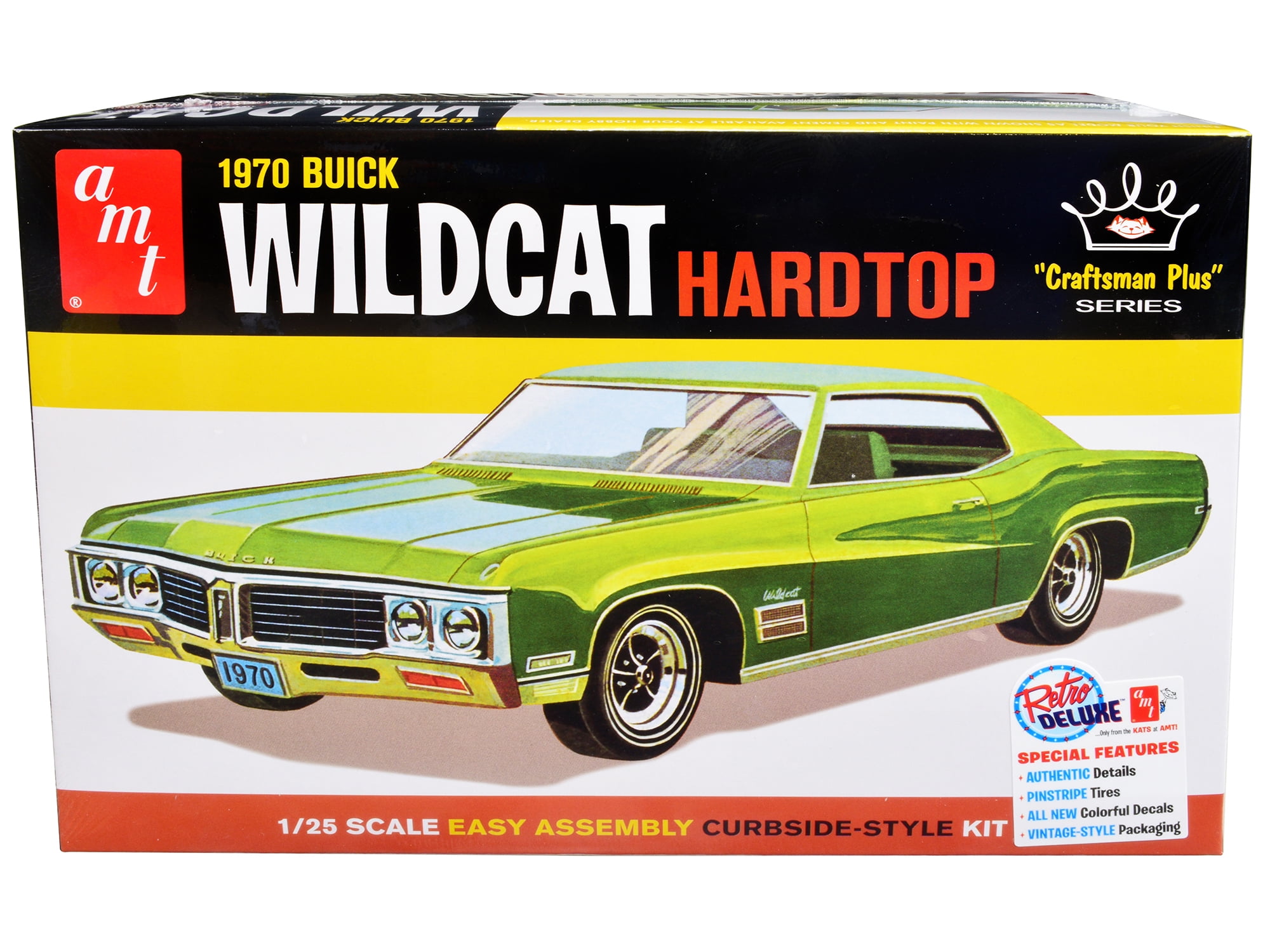 Skill 2 Model Kit 1970 Buick Wildcat Hardtop "Craftsman Plus" Series 1/ ...