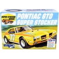 MPC Skill 2 Model Kit - 1970 Pontiac GTO Super Stocker Car Assemble ...