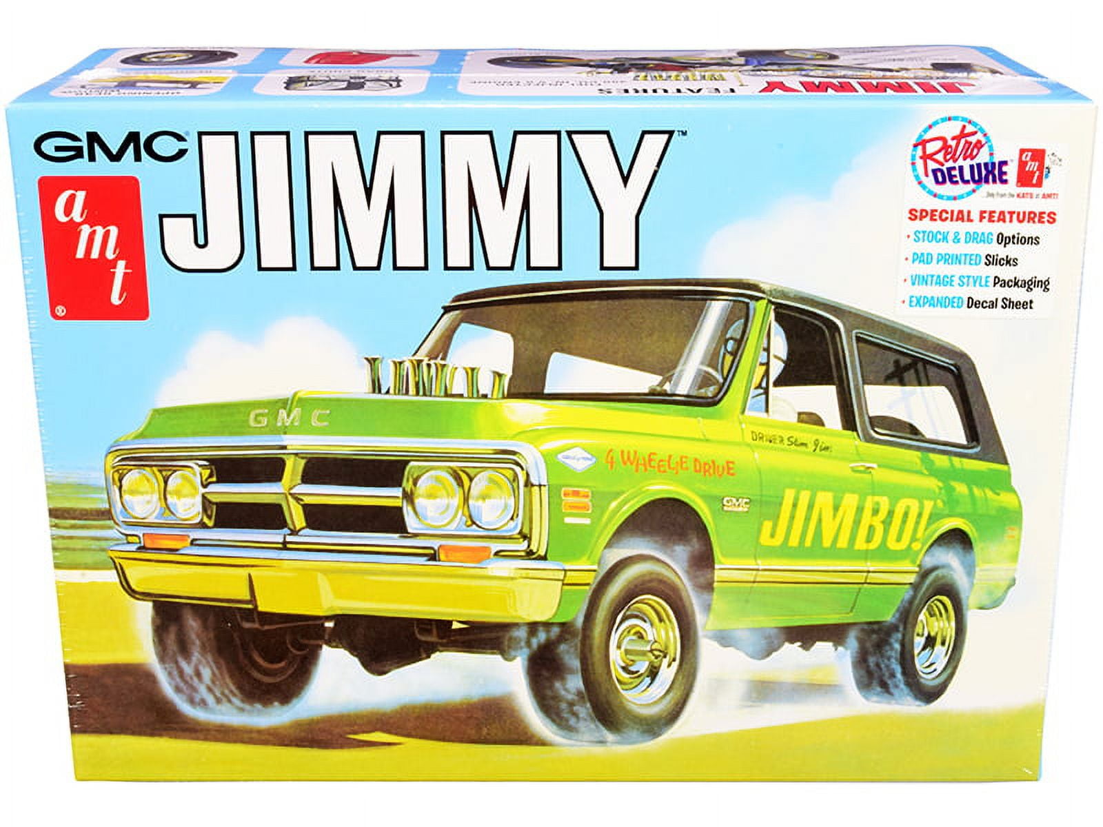 Skill 2 Model Kit 1972 GMC Jimmy Pickup Truck 2-in-1 Kit 1/25 Scale ...