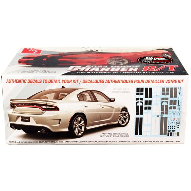 Skill 2 Model Kit 2021 Dodge Charger RT 1 by 25 Scale Model Kit ...