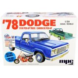 Skill 2 Model Kit 35.15Dodge D100 Pickup Truck with Mini Bike 1/25 ...