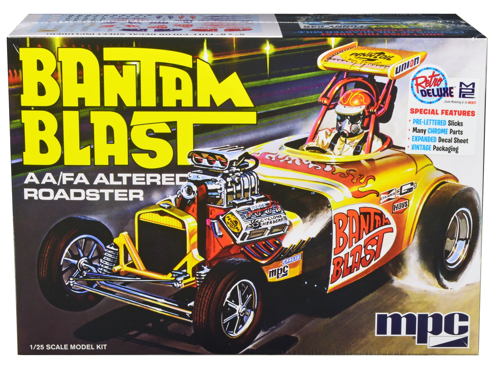 Skill 2 Model Kit "Bantam Blast" AA/FA Altered Roadster/Dragster 1/25 ...