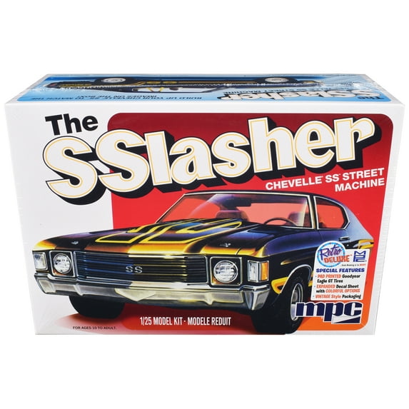 Skill 2 Model Kit Chevrolet Chevelle SS Street Machine "The SSlasher" 1 ...
