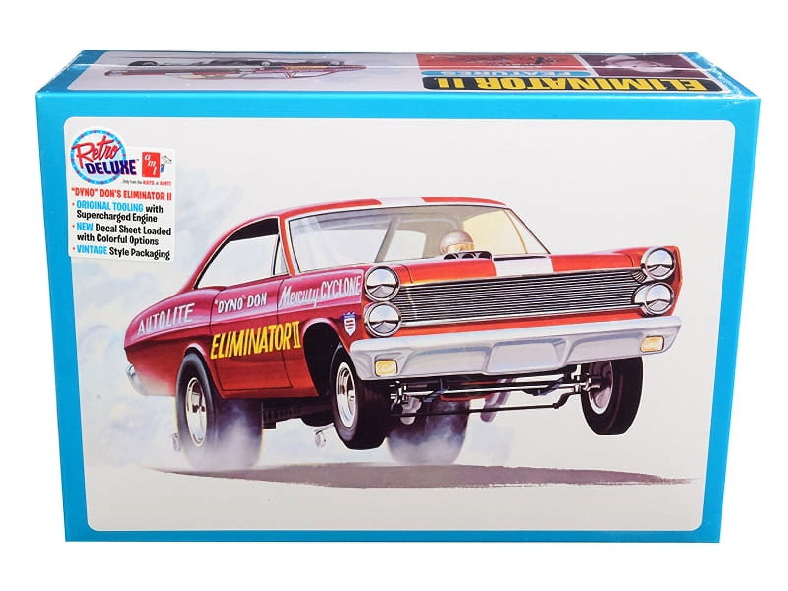 Skill 2 Model Kit Mercury Cyclone Funny Drag Car "Dyno" Don Nicholson's ...
