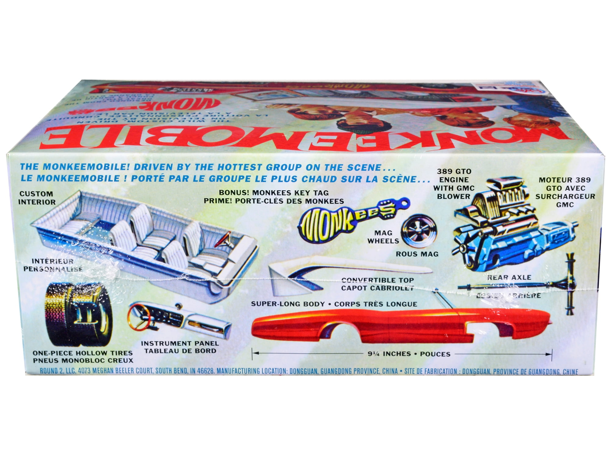 Skill 2 Model Kit Monkeemobile "The Monkees" (1966-1968) TV Series 1/25 ...