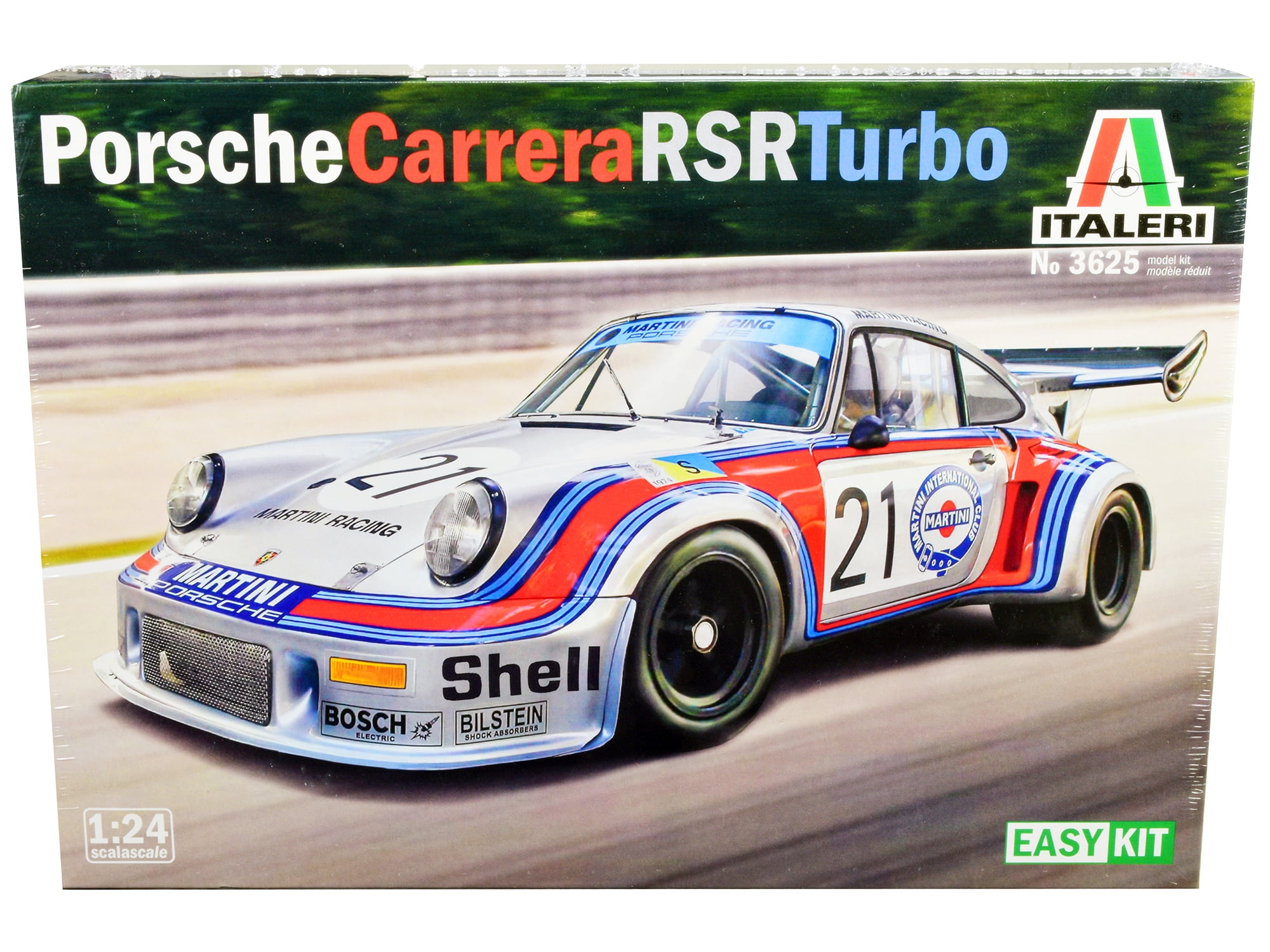 Skill 2 Model Kit Porsche Carrera RSR Turbo 1/24 Scale Model by Italeri ...
