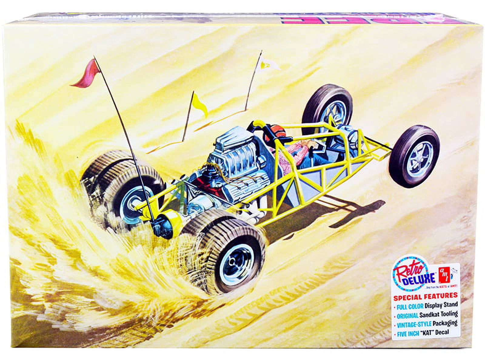 Skill 2 Model Kit Sandkat Dune Dragster 1/25 Scale Model by AMT ...
