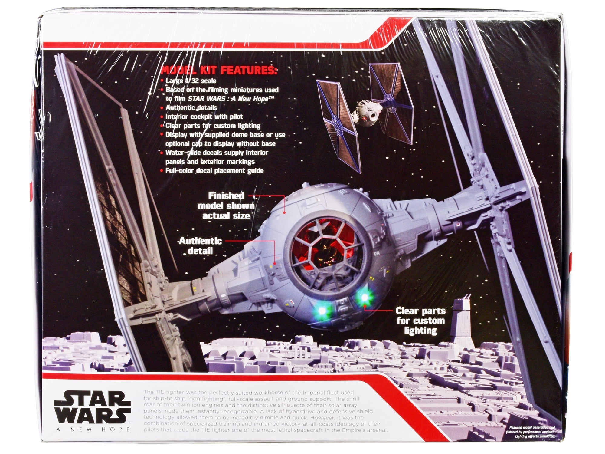Skill 2 Model Kit Tie Fighter Star Wars Episode IV – A New Hope (1977 ...