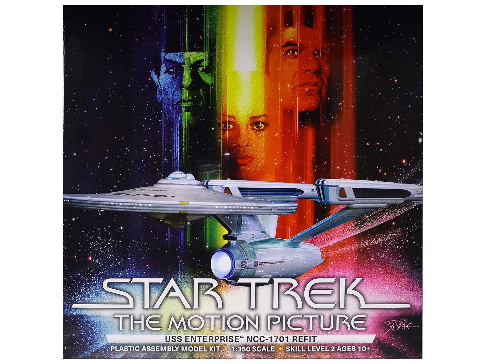Skill 2 Model Kit U.S.S. Enterprise NCC-1701 Refit Australia | Ubuy