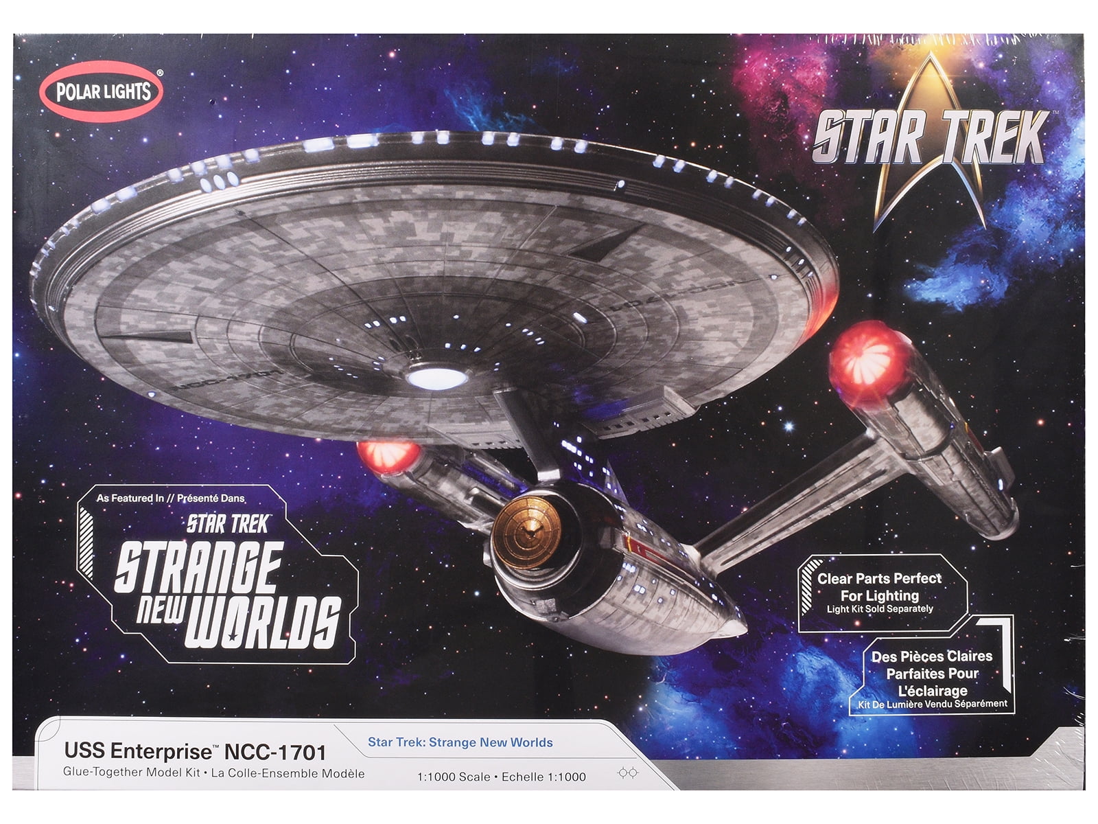 Skill 2 Model Kit USS Enterprise NCC-1701 Spacecraft "Star Trek ...