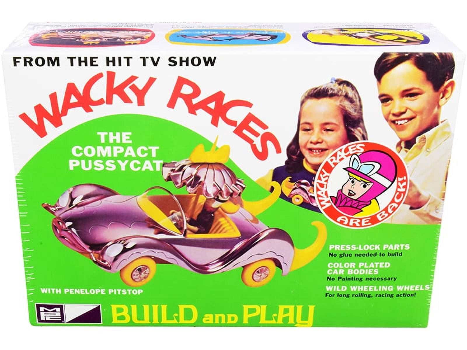 Skill 2 Snap Model Kit The Compact Pussycat with Penelope Pitstop ...