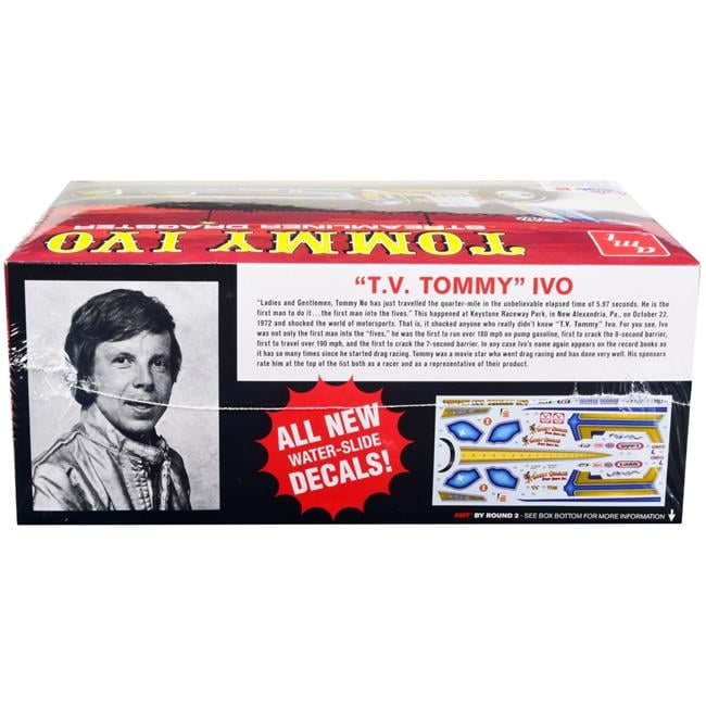 Skill 2 Tommy Ivo Streamliner Dragster 1 by 25 Scale Model Kit ...