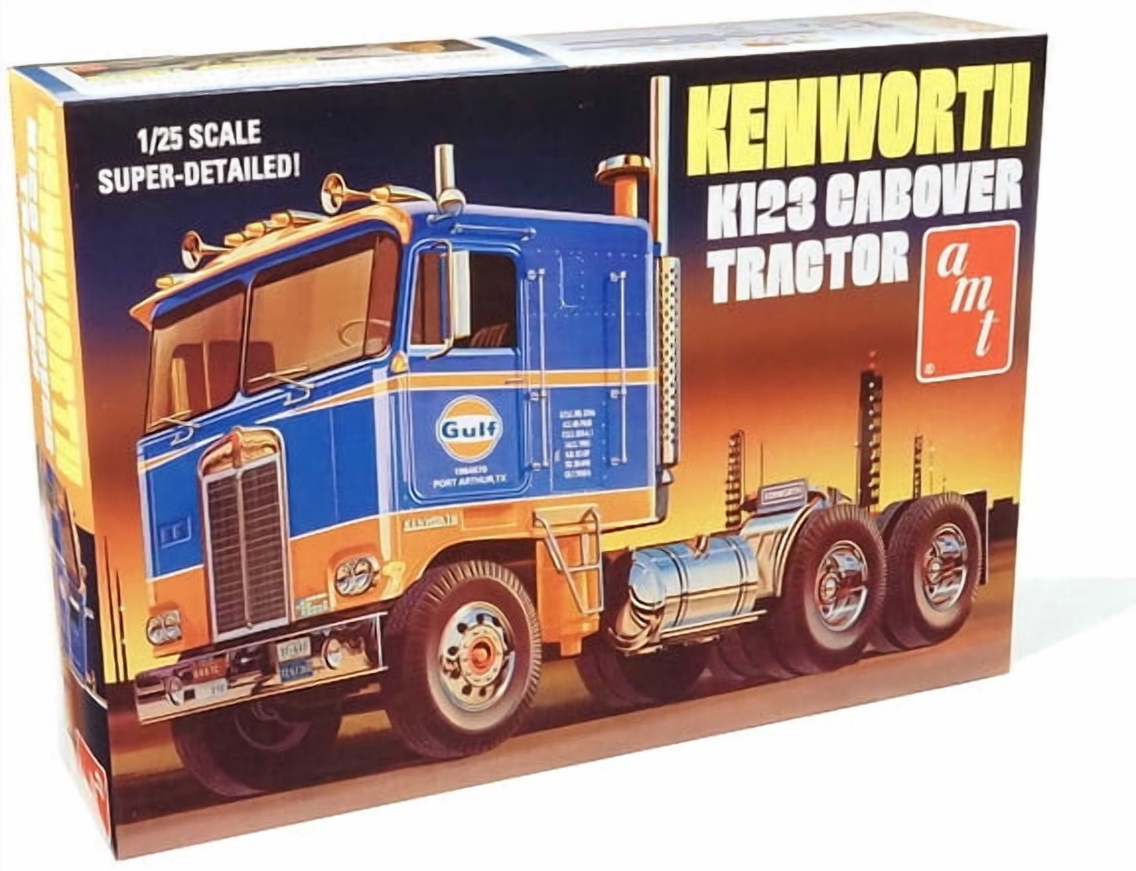 Free Shipping! Skill 3 Model Kit Kenworth K-123 Cabover Truck Tractor ...