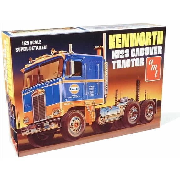 Free Shipping! Skill 3 Model Kit Kenworth K-123 Cabover Truck Tractor ...