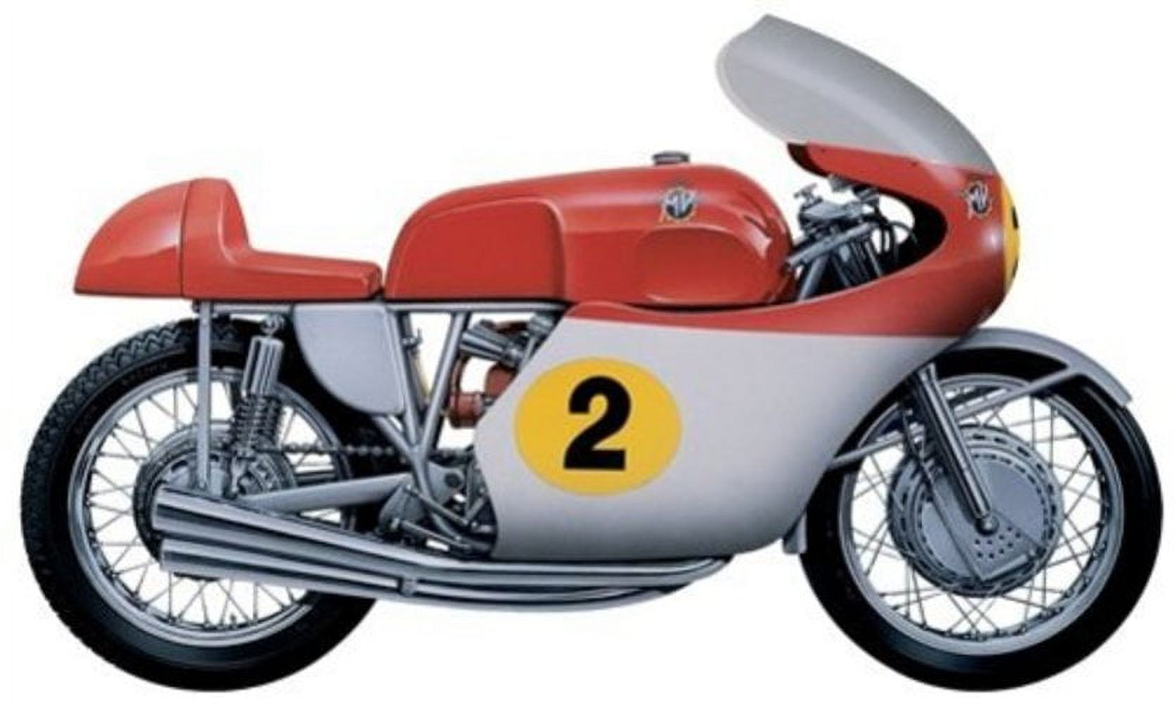 Skill 4 Model Kit 1964 MV Agusta 500 CC. 4 Cylinders #2 Motorcycle ...
