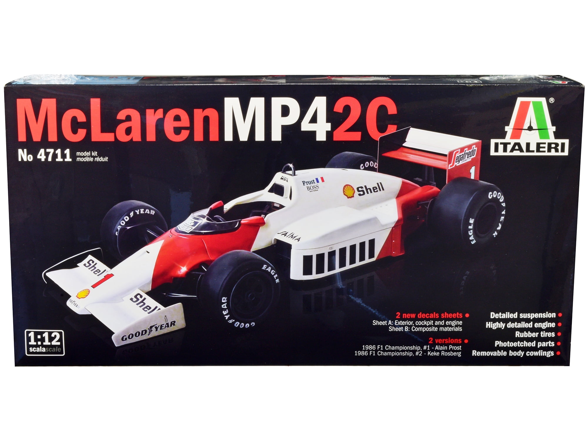 Skill 5 Model Kit McLaren MP4 2C "Formula One F1 World Championship ...