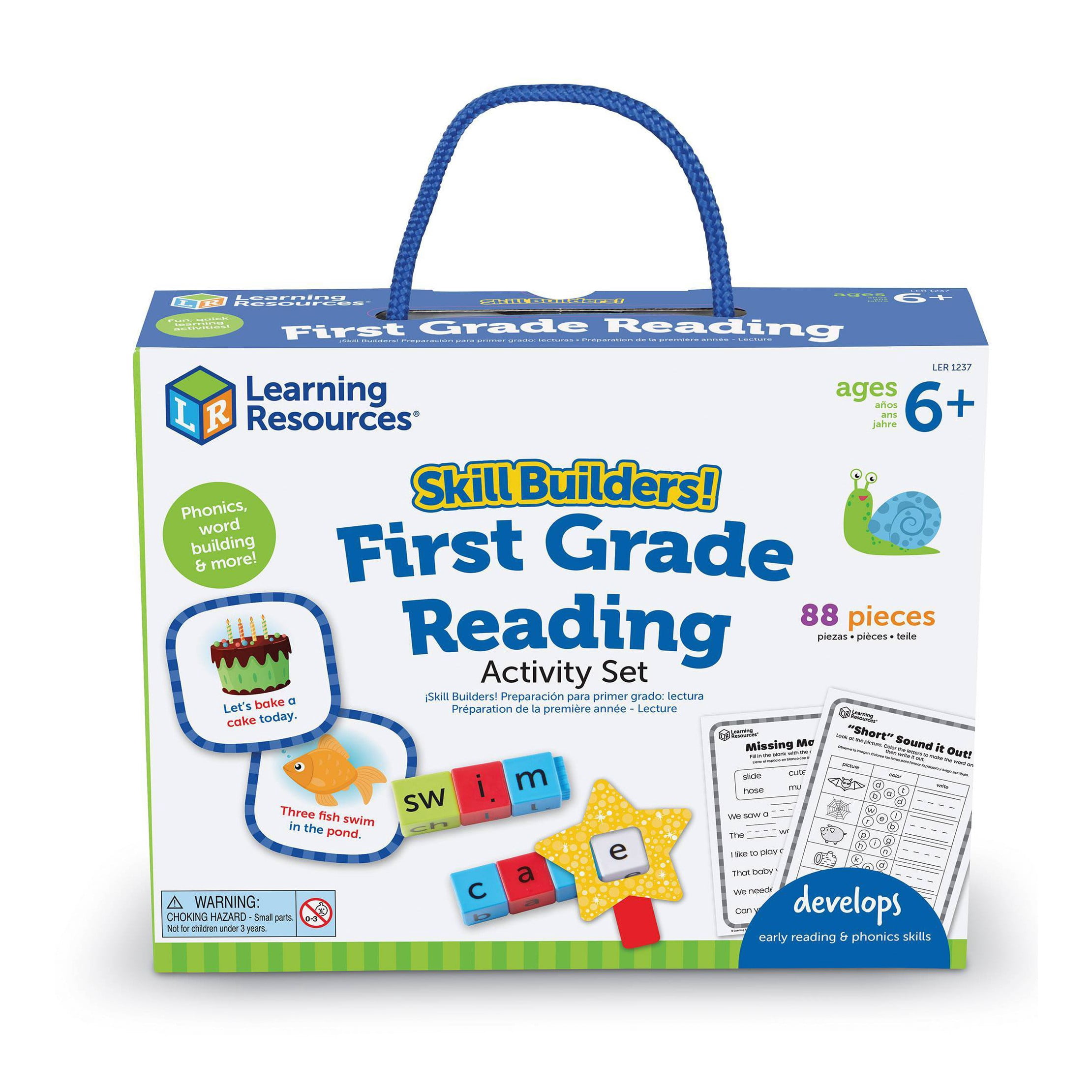Skill Builders! 1st Grade Reading - Walmart.com