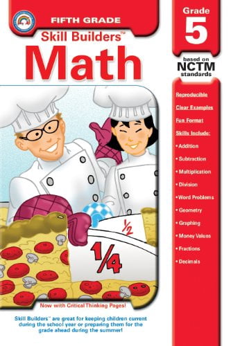 Pre-Owned Skill Builders Math Grade 5 (Paperback) 1932210040 ...