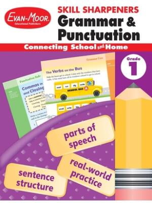 Skill Sharpeners: Grammar & Punctuation, Grade 1 Workbook - Walmart.com
